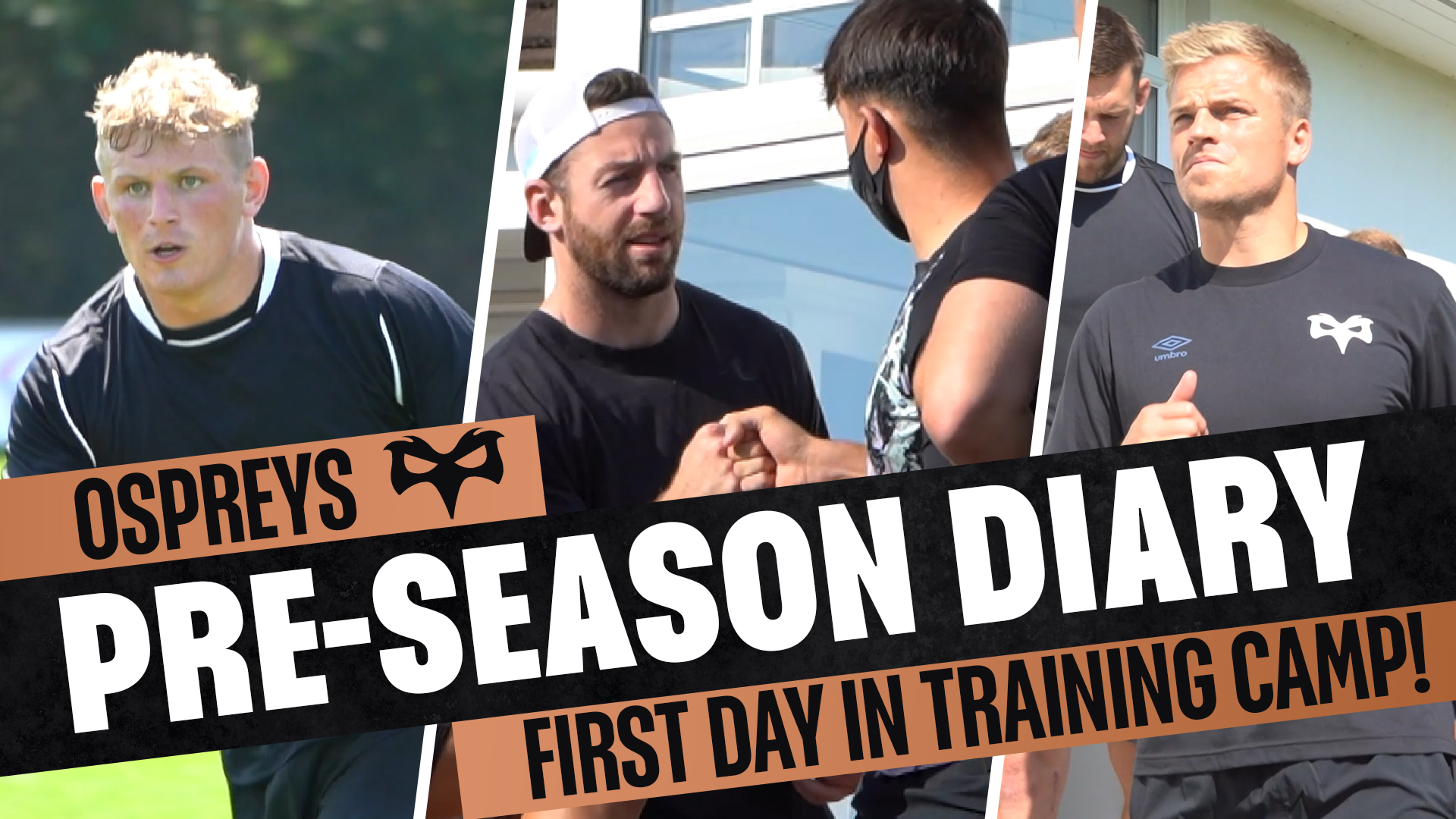 FIRST DAY IN TRAINING CAMP! | Pre-Season Diary | Ospreys